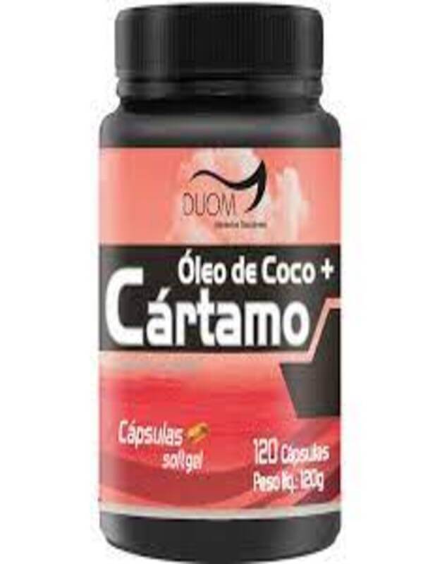 ÓLEO DE CÁRTAMO + COCO 120 CÁPS. - Alecrim Dourado ÓLEO DE CÁRTAMO + COCO 120 CÁPS. - Alecrim Dourado
